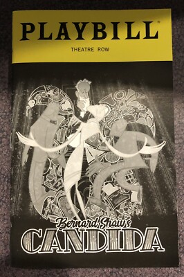 Playbill - Bernard Shaw’s CANDIDA - Oct. 2022 - Theatre Row | eBay