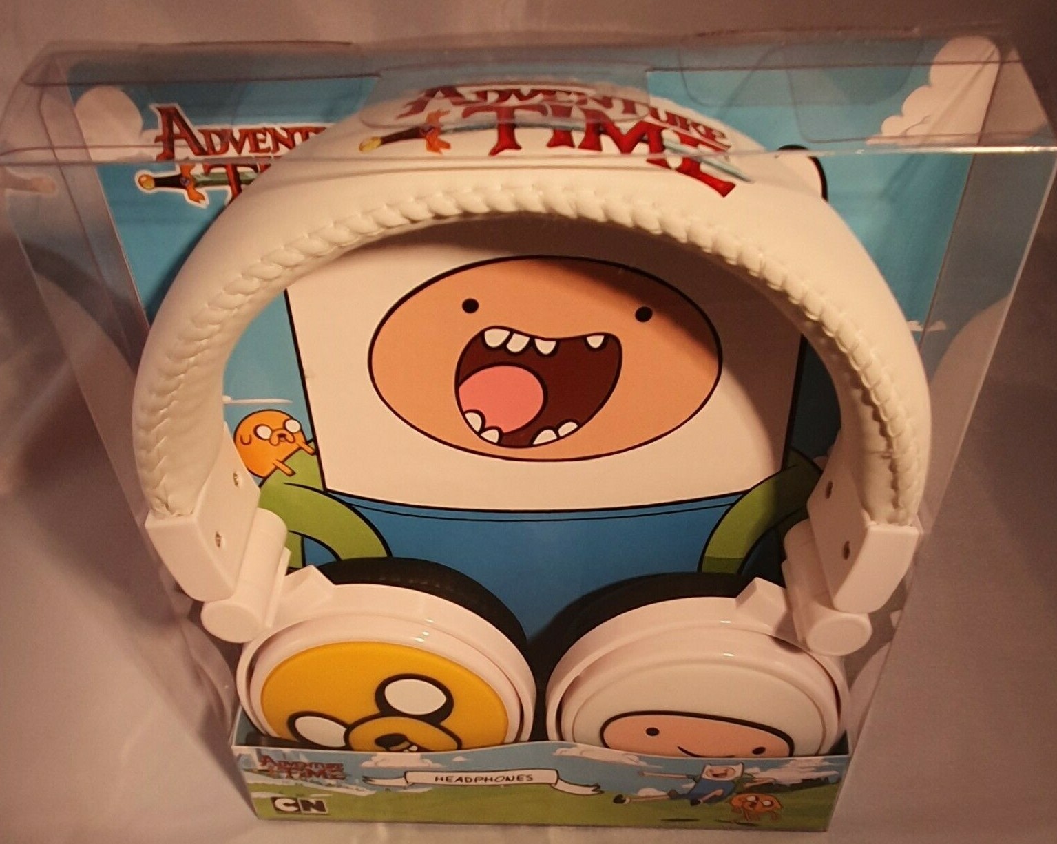 Adventure Time Headphones Finn & Jake Kids Headphone Set Cartoon ...