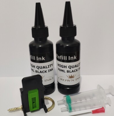 Canon Ink Refill Ink Kit for Canon Pixma PG-540 PG-540XL Black Ink ...