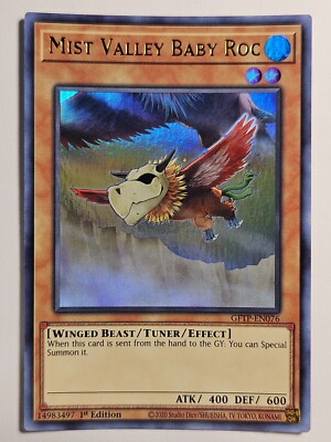 Yugioh - Mist Valley Baby Roc - Ultra Rare - GFTP-EN076 - 1st Ed - Mint ...
