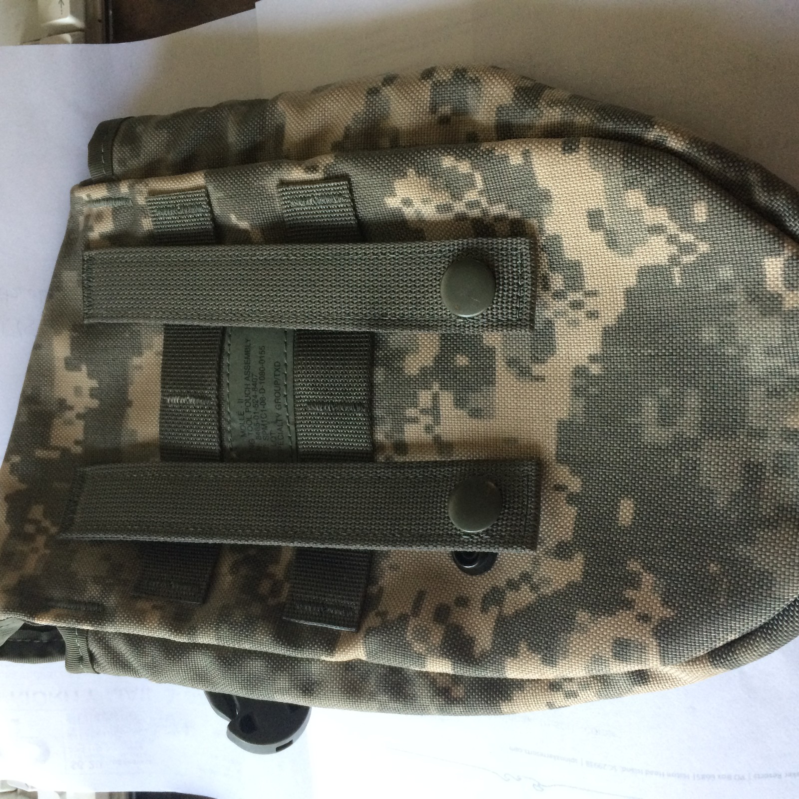 GENUINE MILITARY ISSUE** MOLLE II**Entrenching Tool Pouch Assembly | eBay