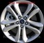 Black Ford Edge Wheel Skins 18" Black Hubcaps Black Wheel Covers 2019 ...
