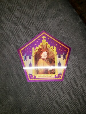 Harry Potter Chocolate Frog Hologram Card, Helga Hufflepuff | eBay