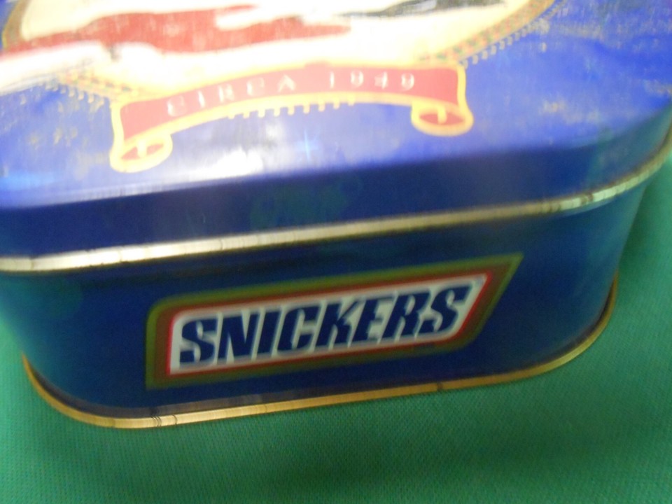 Great SNICKERS Collectible TIN BOX... NORMAN ROCKQWELL Circa 1949 | eBay