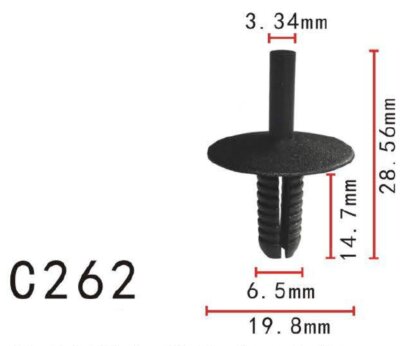 20Pcs Fit BMW Bumper Wheel Opening Trim Moulding Retainer Clip ...