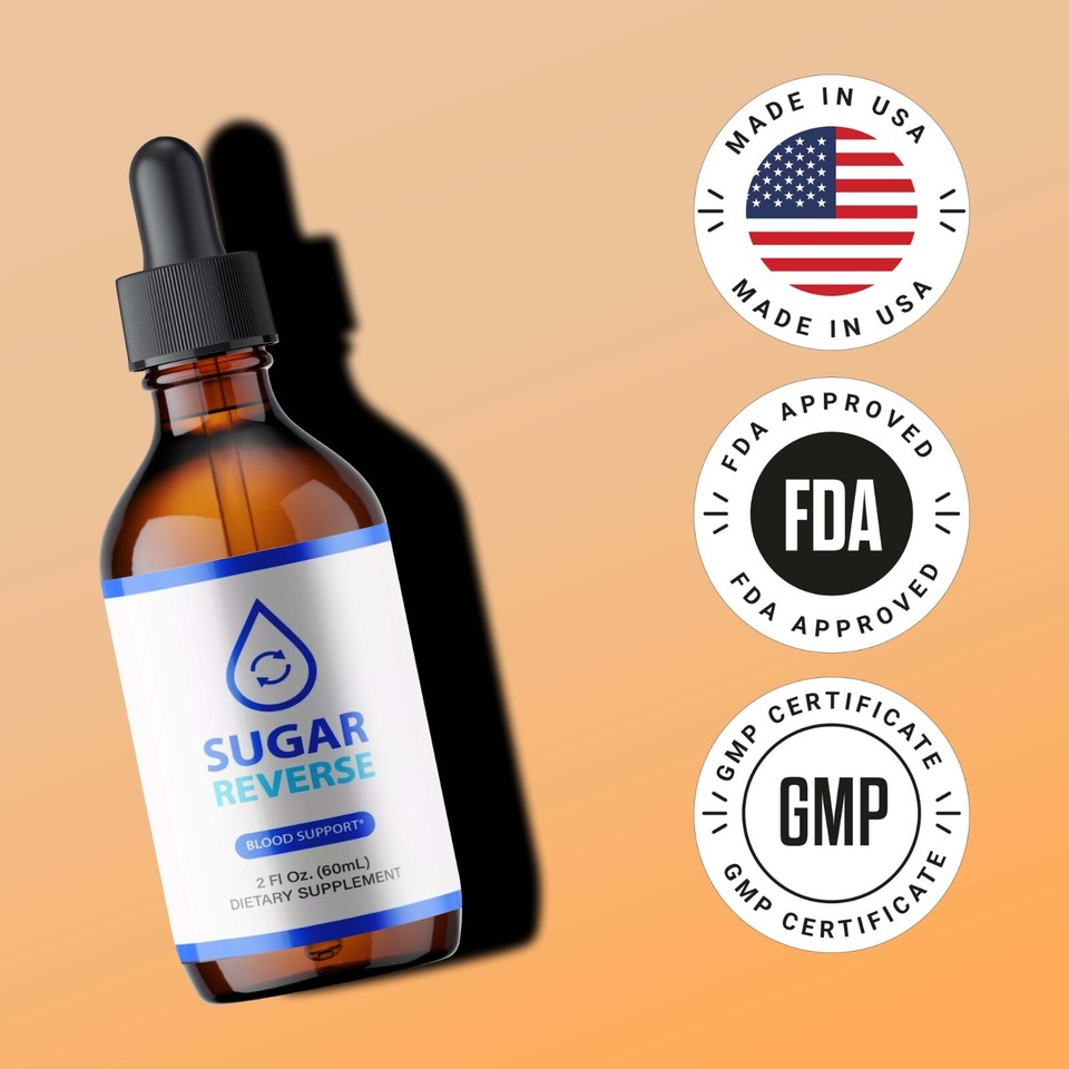 (5 Pack) Sugar Reverse Drops, Natural Blood Support Formula ...