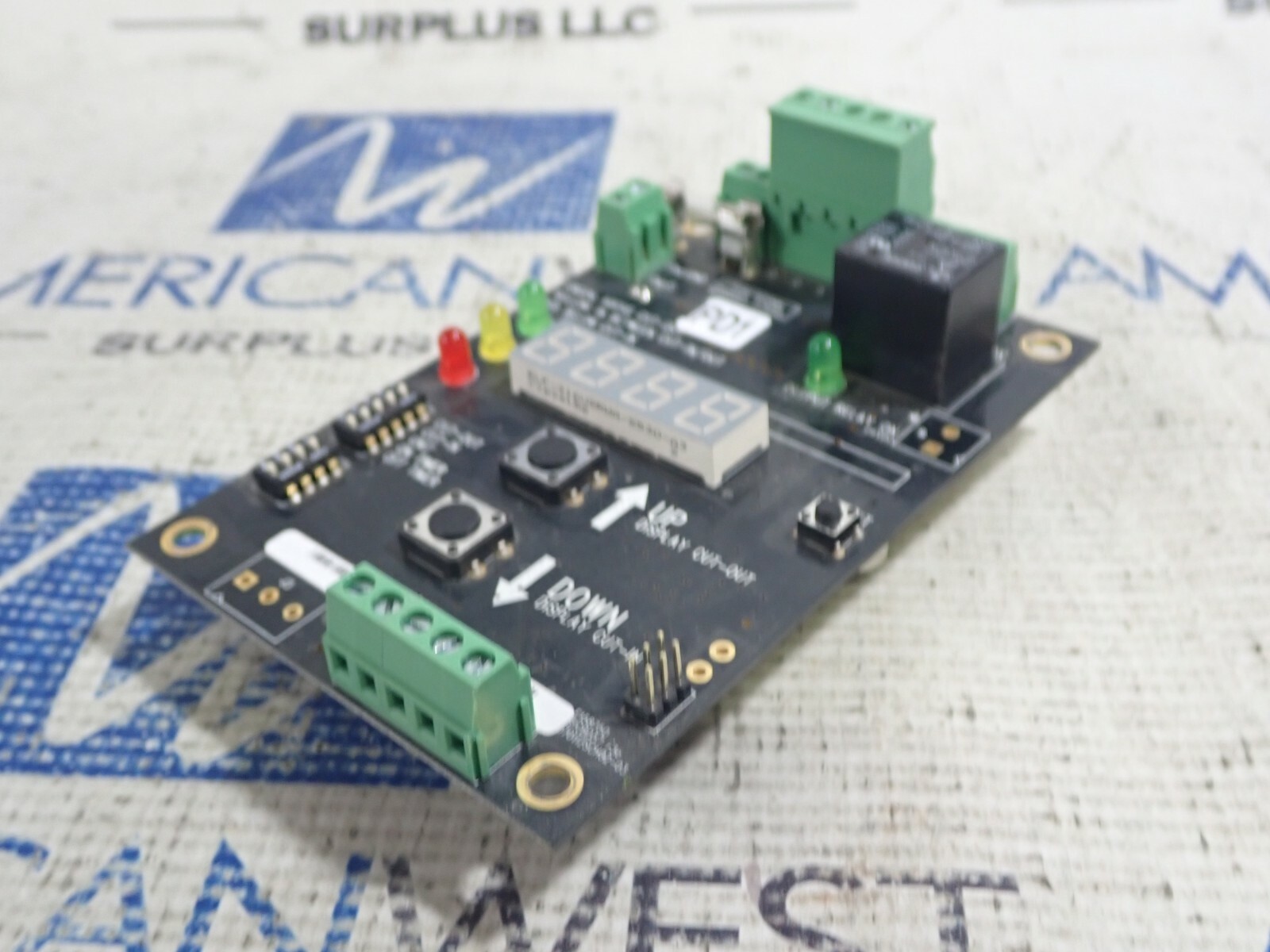 RTF Printed Circuit Control Board E158750 SPCB057 Display Control USED ...