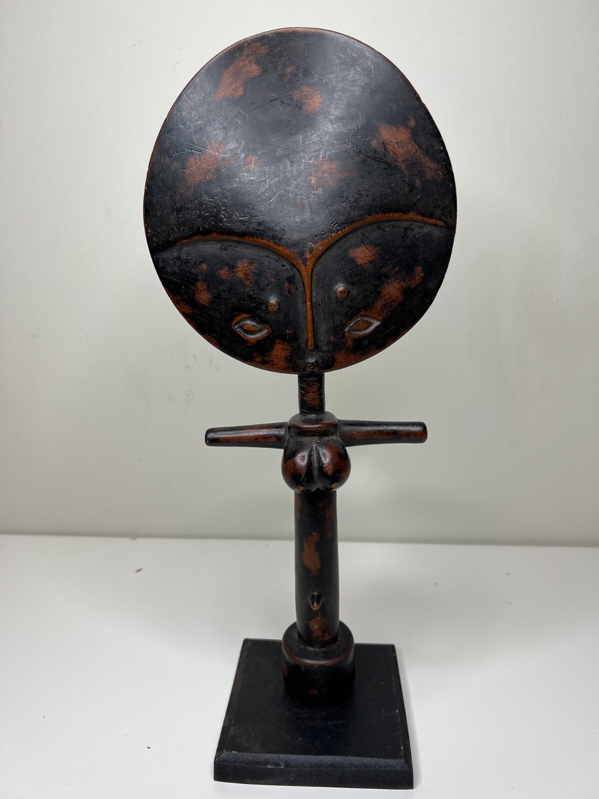 Vintage African Fertility Doll, Akuaba/Akwaba Doll, African Art 17" X 1 ...