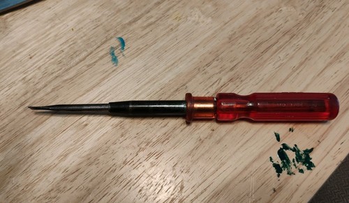 Vintage Quick-Wedge Screwdriver NO.1734 Salt Lake City EMC INC. | eBay