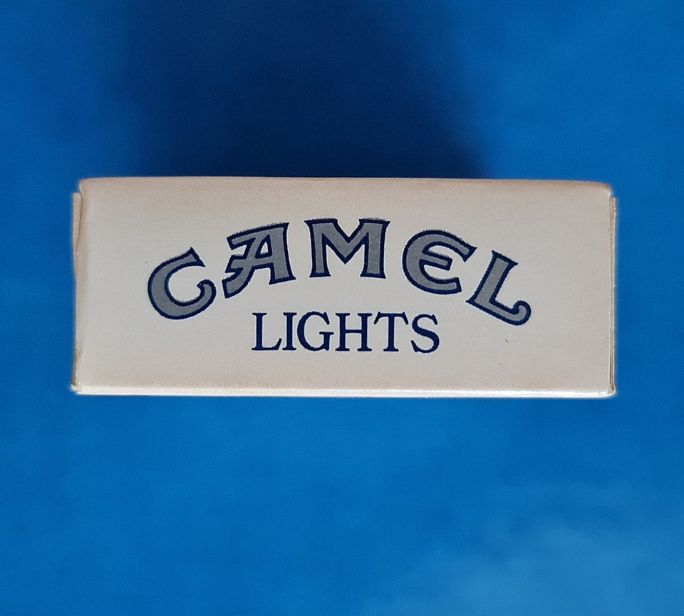 VINTAGE AUTHENTIC UNITED STATES CAMEL LIGHTS CIGARETTE PACKET TOBACCO ...