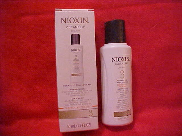Nioxin System 3 Cleanser Shampoo for Natural Hair Progressed Thinning 1 ...