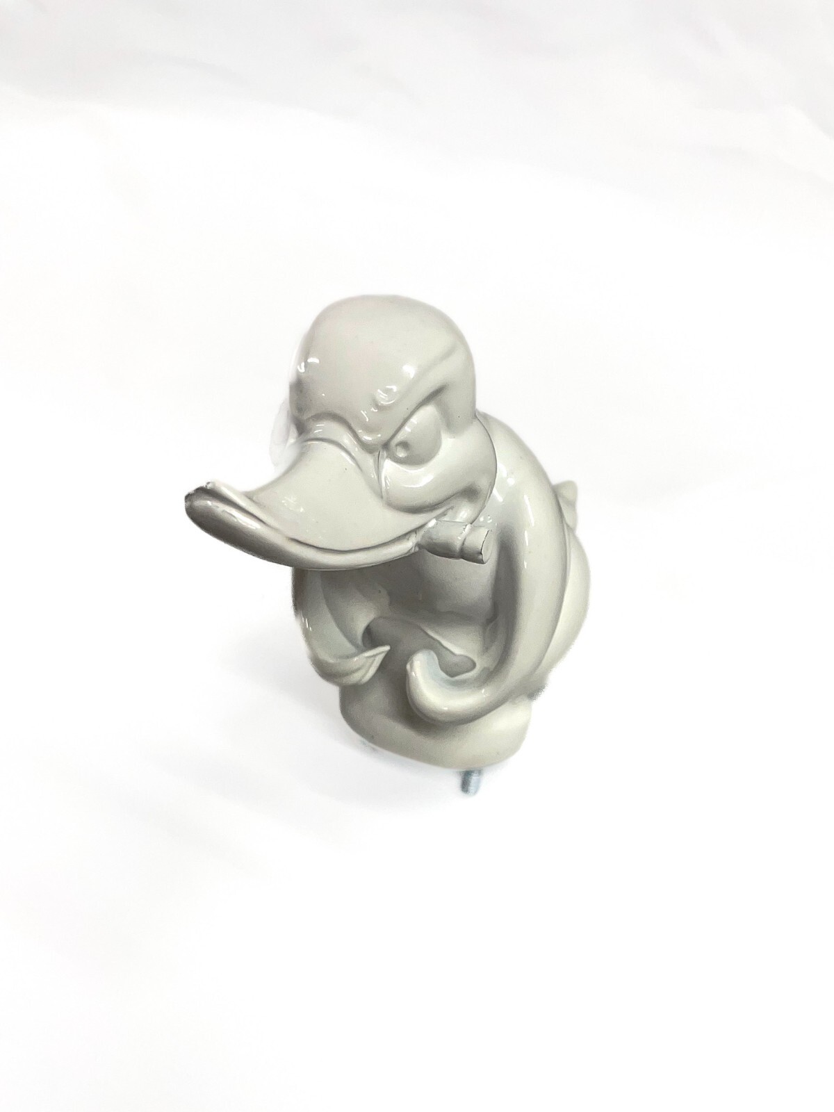 White Angry Convoy Duck Hood Ornament | eBay