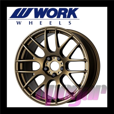 WORK EMOTION M8R WHEEL (1pcs) 18 inch 9.5J 30 5H 114.3 Ashed Titanium (AHG) | eBay