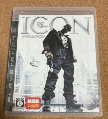 DefJam ICON Def Jam icon English version Sony PlayStation 3 PS3 | eBay