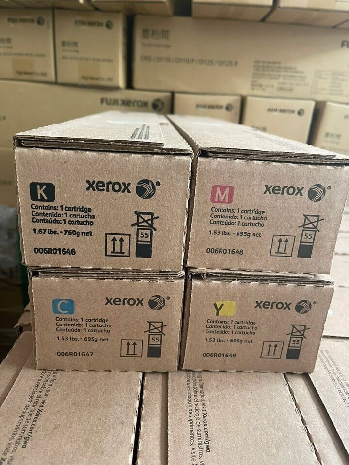 GENUINE VERSANT 80/180 TONER SET CMYK "DMO" 006R01646/47/48/49 | eBay