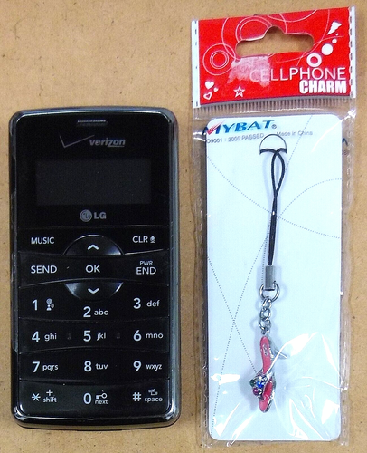 LG EnV2 / enV 2 VX9100 - Black and Silver ( Verizon ) Cellular Phone ...