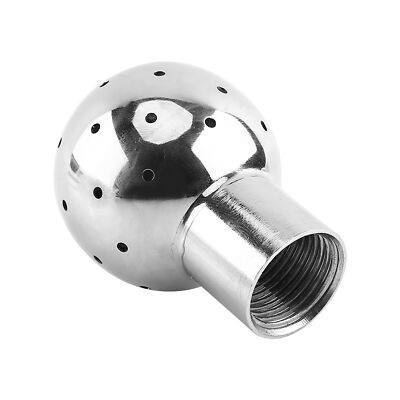 1/2' BSP Thread Female Stainless Steel Sanitary Spray Ball Cleaning Fix ...