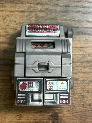 Jackpot Slot Machine Robot Gamebots Vintage Transforming Figure Emson ...