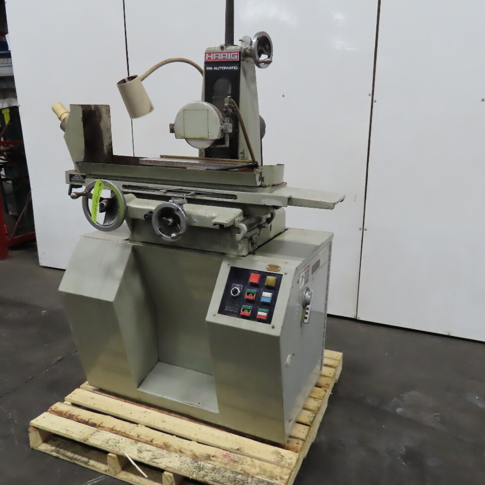 Harig 618 Automatic 18" x 6" Surface Grinder 1Hp 208V 3Ph Y-Axis Fine ...