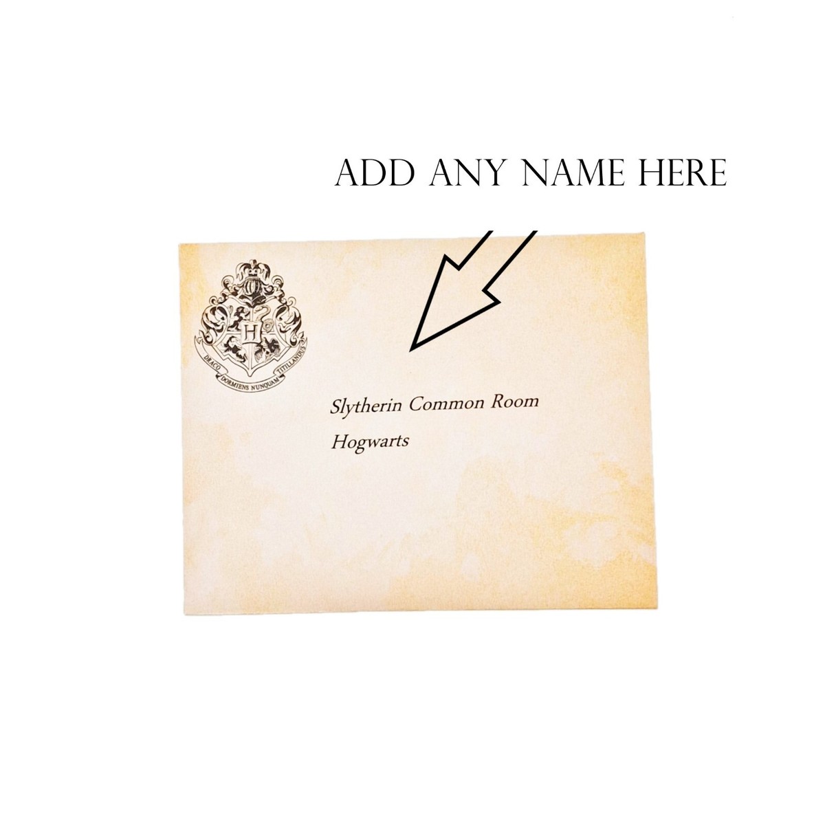 Awart House Letter Harry Potter
