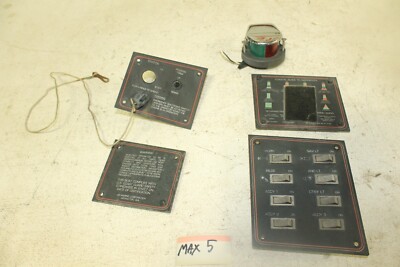 Control Panels, Face Plates & Front Nav Light from Maxum Boat | eBay