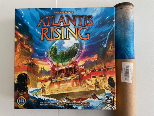 Atlantis Rising 2nd Edition Board Game + Playmat + Promos + Extras | eBay