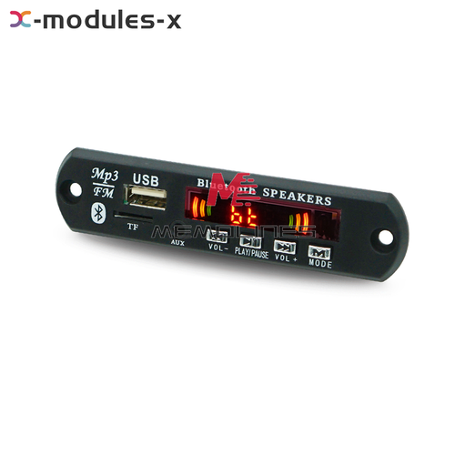Wireless Bluetooth 12V MP3 WMA Decoder Board Audio Module USB TF Radio ...