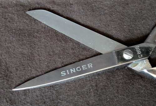 Vintage Singer 8" Shears Scissors C 868 The Singer Co. Brazil | eBay