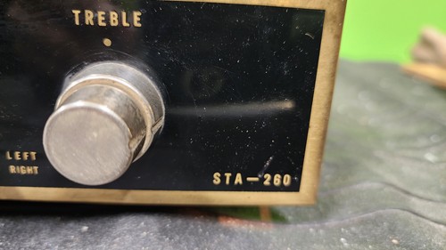 VINTAGE Monarch STA 260 Stereophonic Tube STEREO FM AM PHONO RECEIVER ...