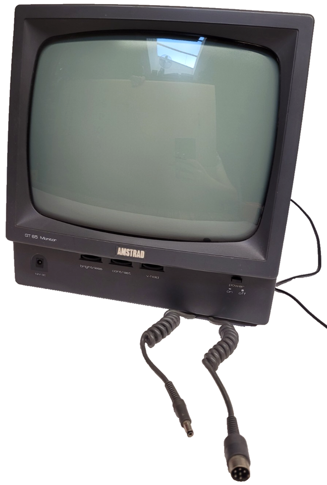 Amstrad GT-65 Monitor Screen Visual Display Unit Vintage Power Tested ...