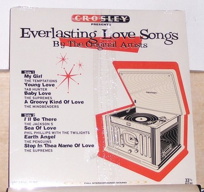 Crosley Presents Everlasting Love Songs Original Artist - Vinyl LP ...