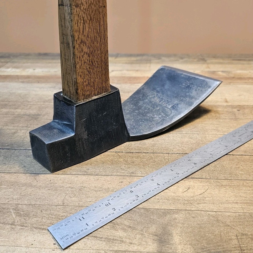 Antique Collins LEGITIMUS Adze • RARE 1800s Timber Framing Tools ...