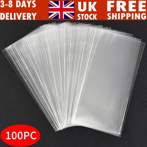 100 PC Currency Sleeves Paper Money Bill Holder Banknote Storage ...
