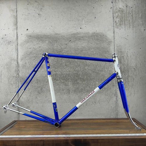 Vintage Atala Frame Set 58 cm Columbus Campagnolo Blue Made in Italy ...