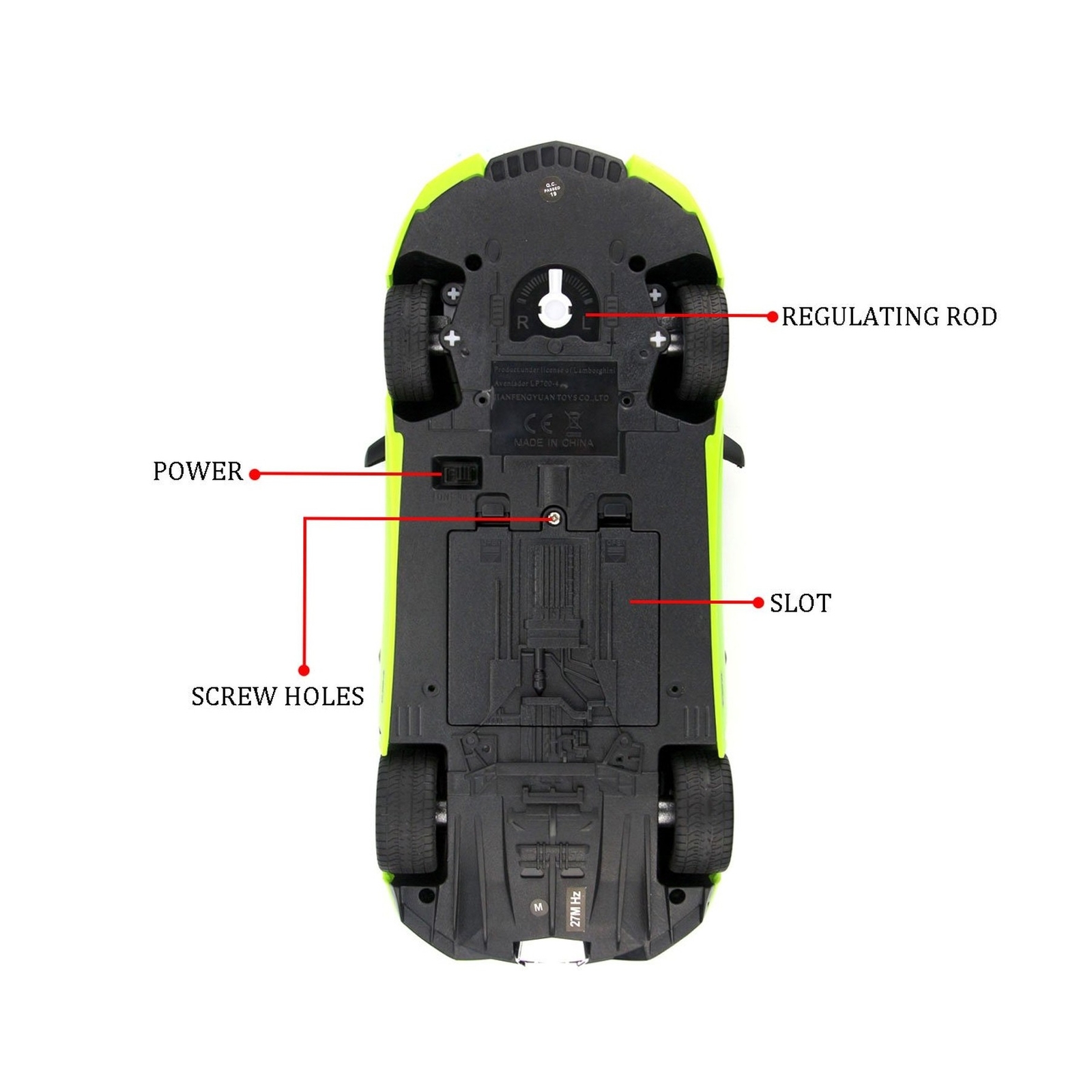QUN FENG RC Car 1:18 Lamborghini Aventador Radio Remote Control Cars ...