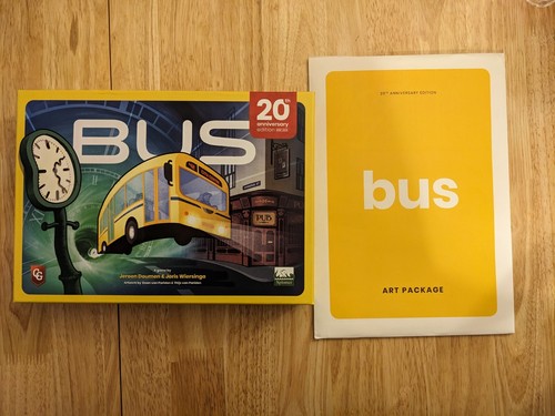 Bus 20th Anniversary Edition board game from Splotter Spellen ...