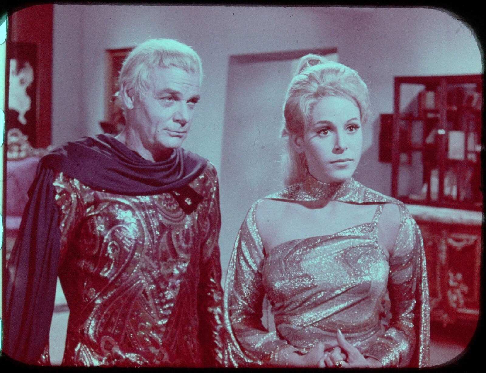 Star Trek TOS 35mm Film Clip Slide Requiem for Methuselah Flint Rayna 3 ...