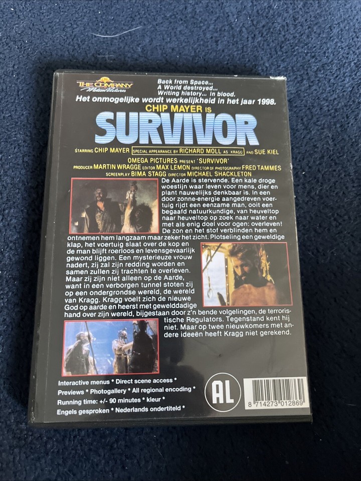 Survivor [Region Free] (DVD) Chip Mayer Richard Moll Sue Kiel (US ...