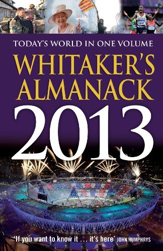 Whitaker's Almanack 2013 By Whitaker's 9781408172070| eBay