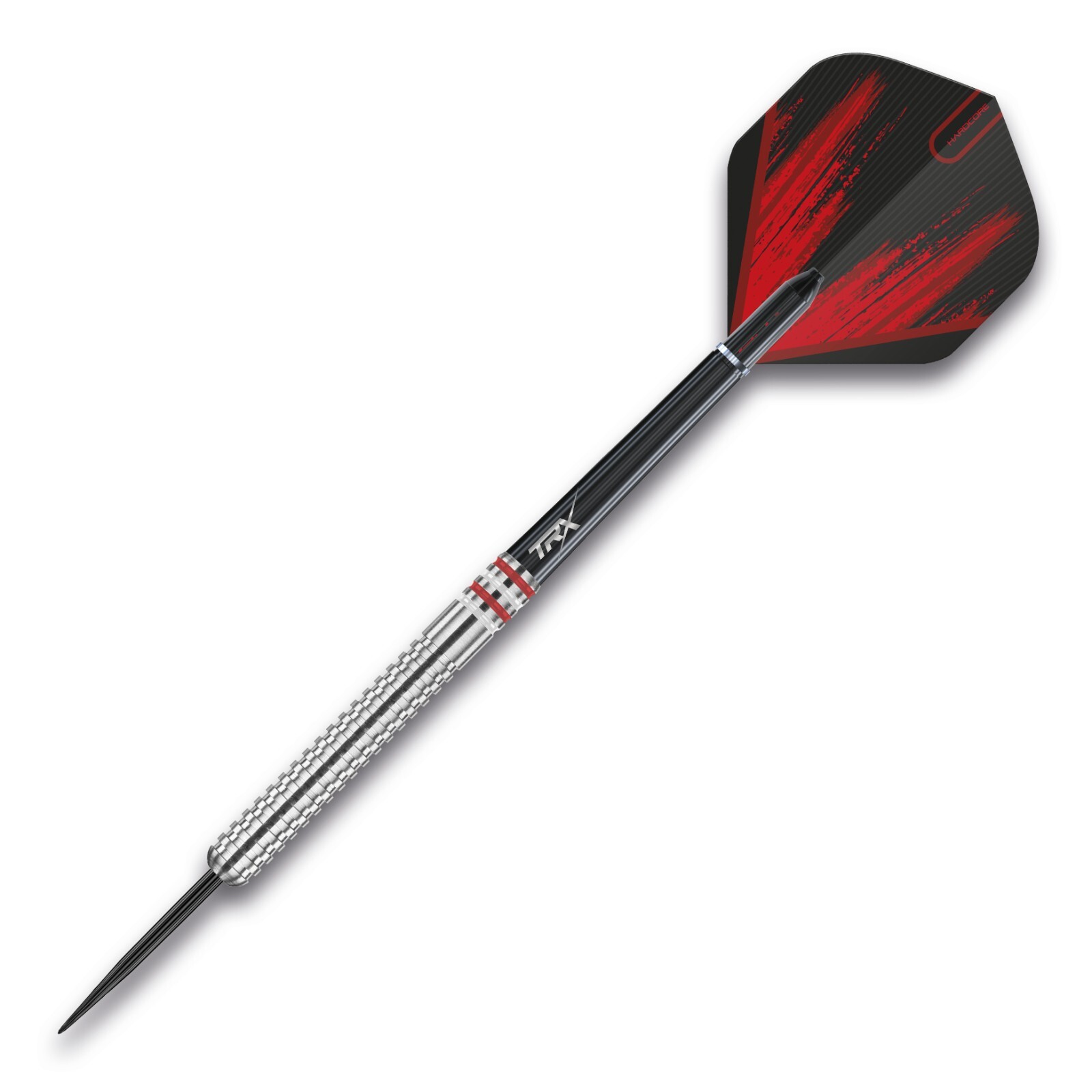 RED DRAGON Raiders 23g Tungsten Darts Set. Ringed Design with Flights ...