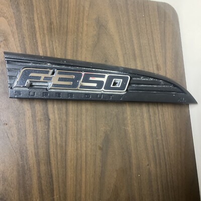 F-350 SUPER DUTY XL RH Pass SIDE FENDER EMBLEM 2011-2016 FORD F350 ...