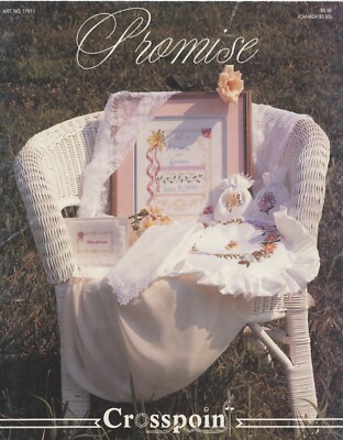 Crosspoint Cross Stitch - Susan Bates Leaflet 17911 - Wedding Sampler ...