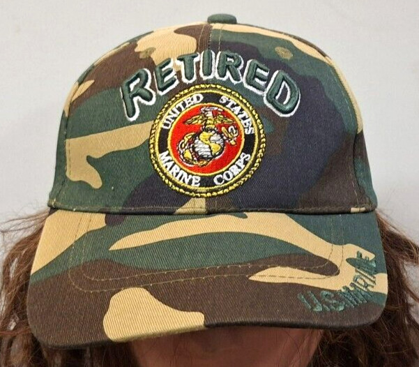 Retired USMC US Marine Corps Camouflage Adjustable St… - Gem