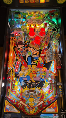 Simpsons Pinball Machine Data East