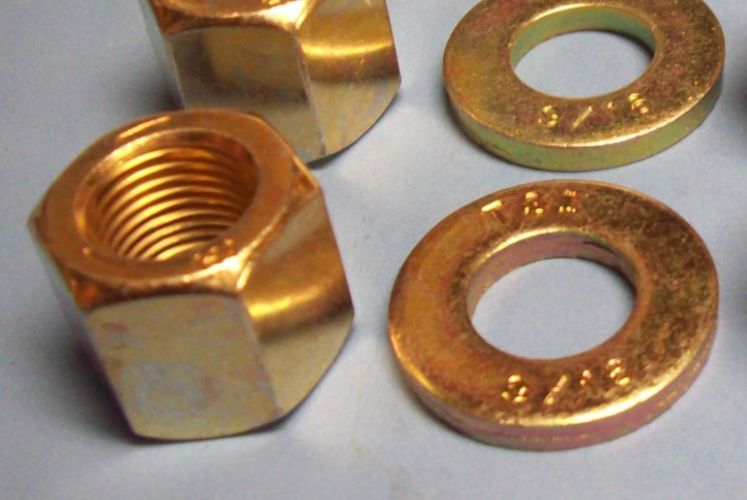 U-BOLT 9/16-18 Leaf Spring Hex High Nuts Extra Thick Washers Steel ...