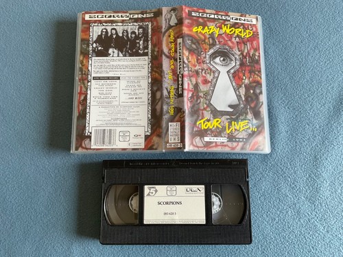 SCORPIONS crazy world VHS 1991 POLYGRAM video | eBay.de