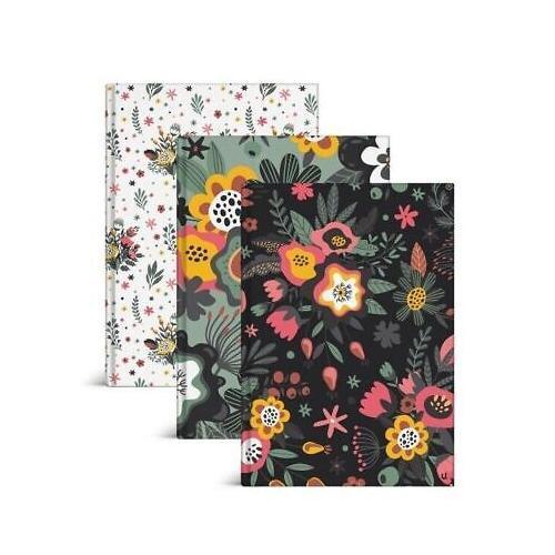 3 x A4 Hardback Ruled Notebook Journal Writing School Office Home ...