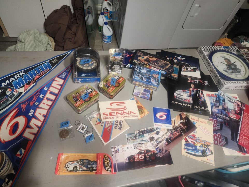 Nascar Memorabilia Lot Diecast, Cards, Race , Racing Vintage | eBay