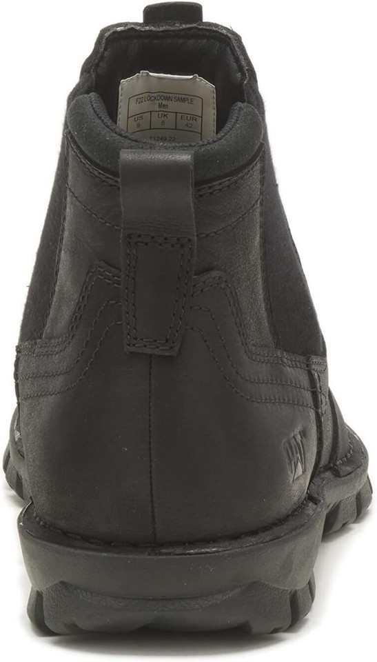 Cat Excursion Mens Slip On Chelsea Boot Shoes Fashion Ankle Black UK 9 ...