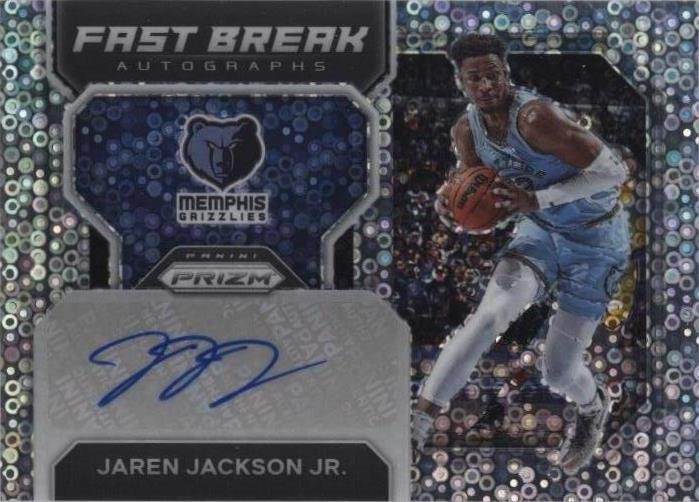 2022-23 Panini Prizm - Fast Break Autographs Jaren Jackson Jr. #FB-JJJ ...